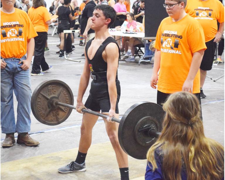 HIGH SCHOOL POWERLIFTING: Winning his weight class – Bowie News